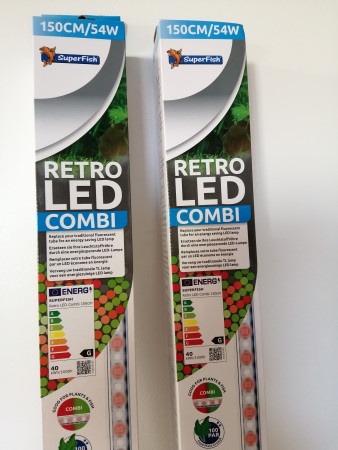 Acheter 2 tubes superfish retroled combi neufs (150 cm)